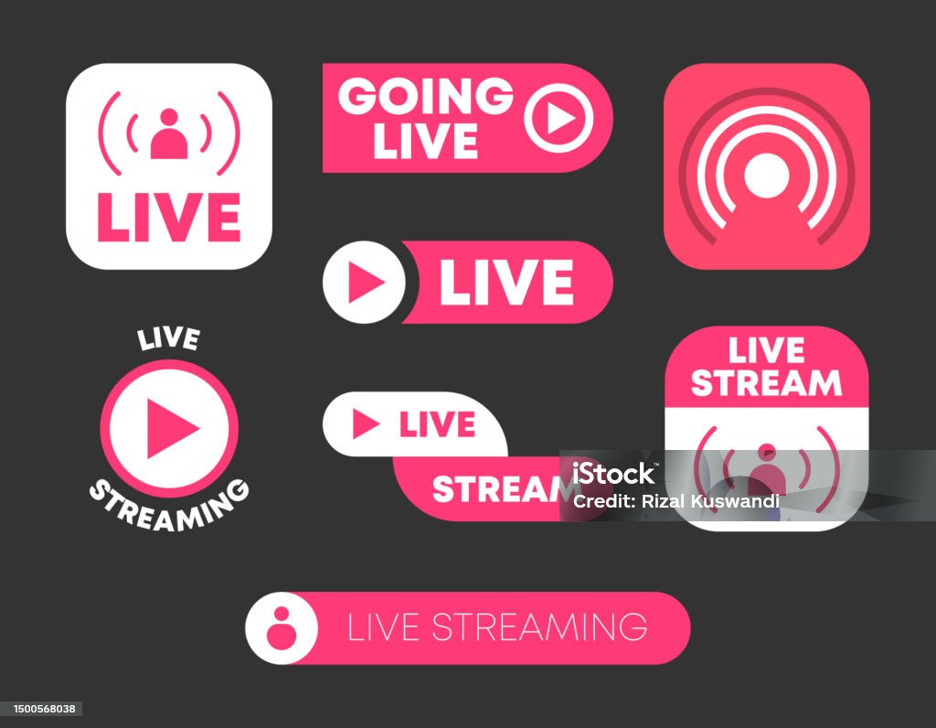 Koleksi Ilustrasi Tombol Streaming Langsung Ilustrasi Stok - Unduh ... Koleksi Ilustrasi Tombol Streaming Langsung Ilustrasi Stok - Unduh ...