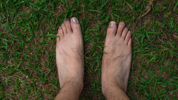 Free picture: Collage of men’s barefoot feet with tattoo and jewelry ...