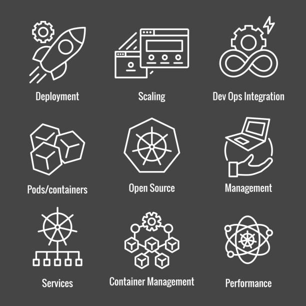 70 Kubernetes Icon Stock Illustrations Royalty Free Vector Graphics