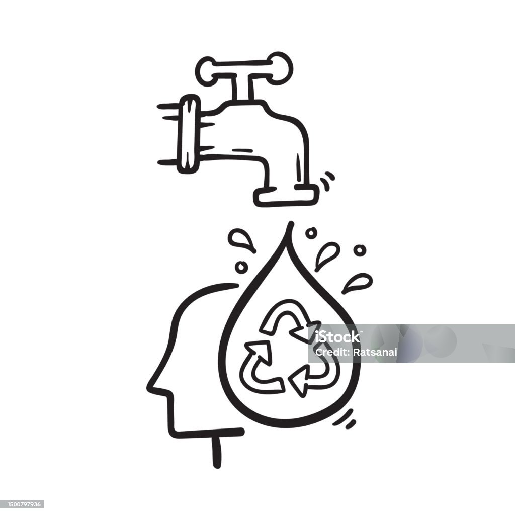 Save Water Stock Illustration Download Image Now Clean Close Up