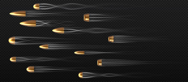 Bullets Flying Psd