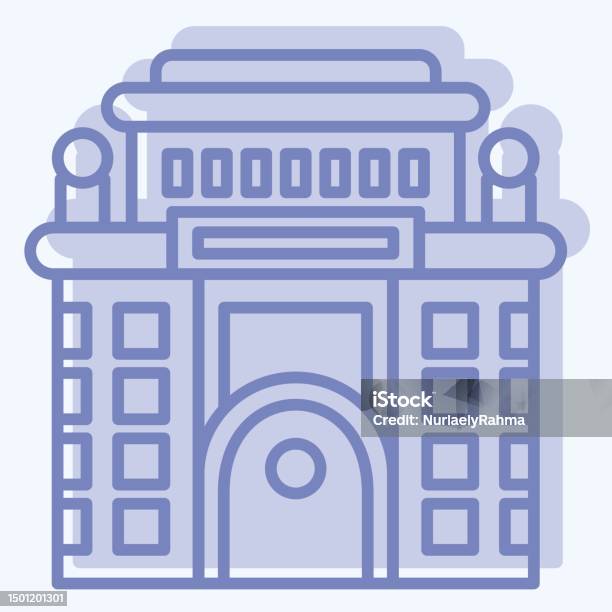 Hotel Icon Terkait Dengan Simbol Akomodasi Gaya Dua Nada Desain