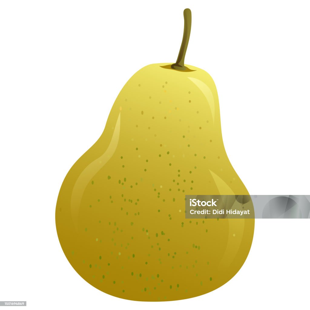 Ilustrasi Kartun Buah Pir Hijau Vektor Desain Datar Ilustrasi Stok Unduh Gambar Sekarang Istock