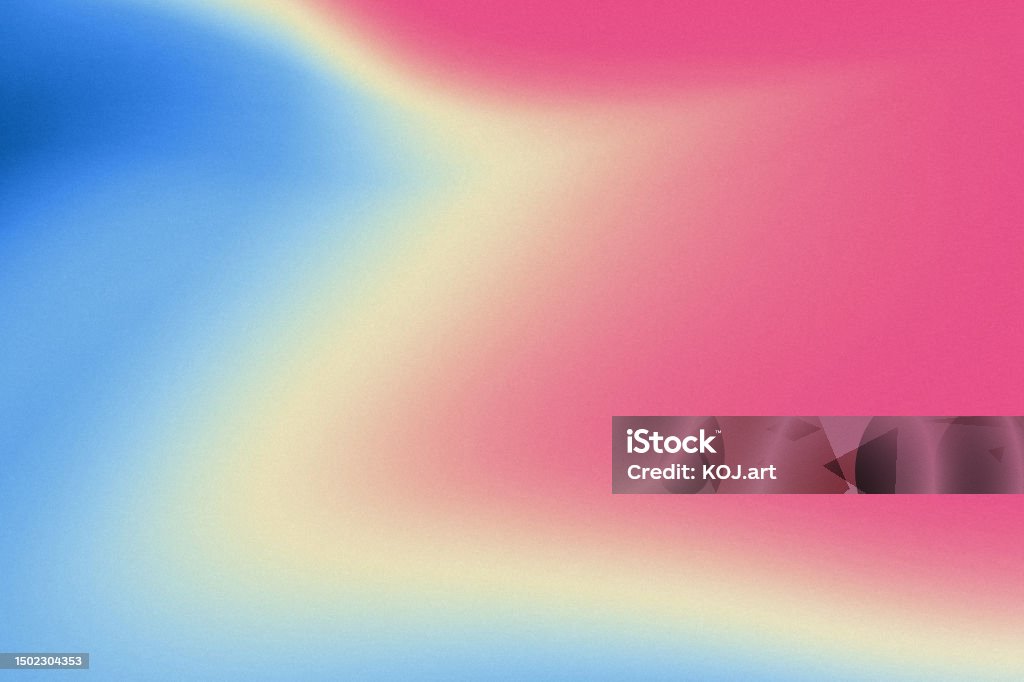 Retro Gradient Background With Grain Texture Color Gradient Blend Mesh