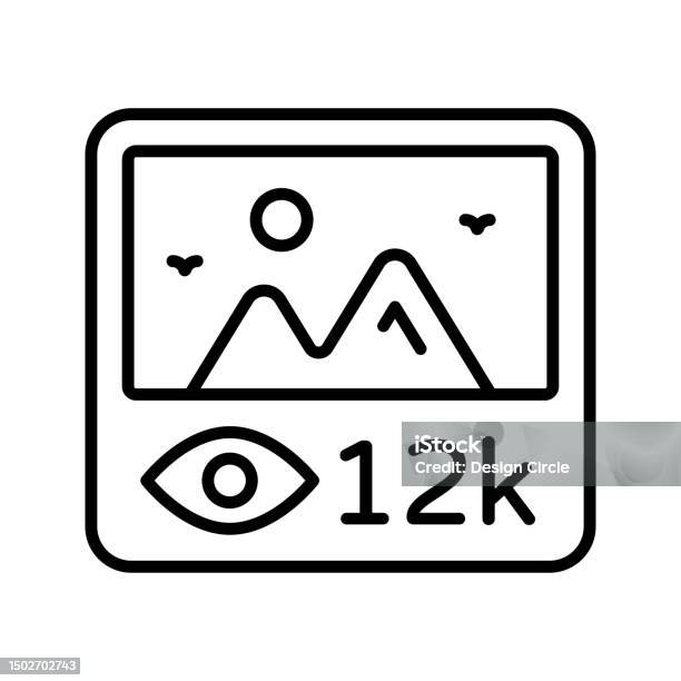 Illustration De Conception Dicônes De Contour Des Spectateurs Symbole