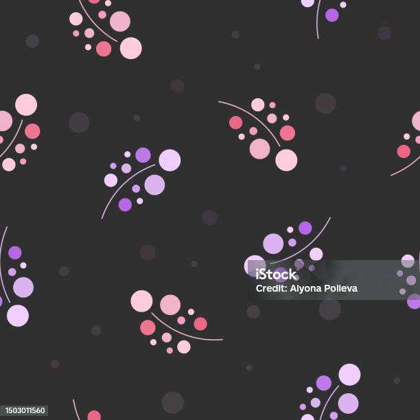 Pola Abuabu Gelap Dengan Daun Geometris Warna Pink Dan Ungu Ilustrasi ... Pola Abuabu Gelap Dengan Daun Geometris Warna Pink Dan Ungu Ilustrasi ...