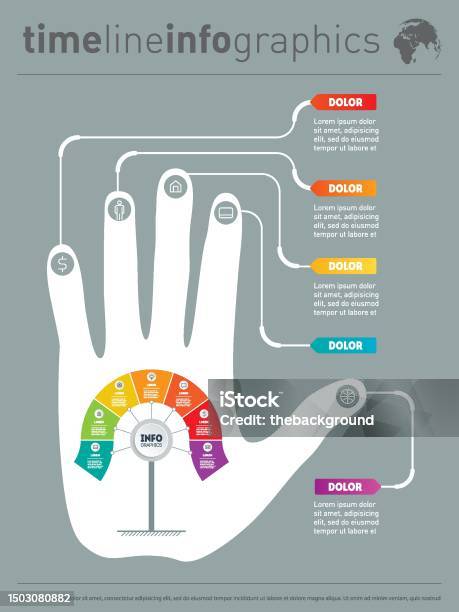 Infographie Vectorielle De La Technologie Ou Du Processus Éducatif