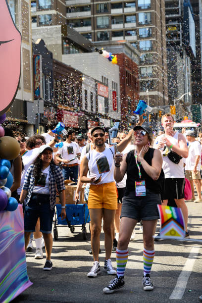 60 Toronto Pride Parade Stockfotos Afbeeldingen En Royalty Free Beelden Istock