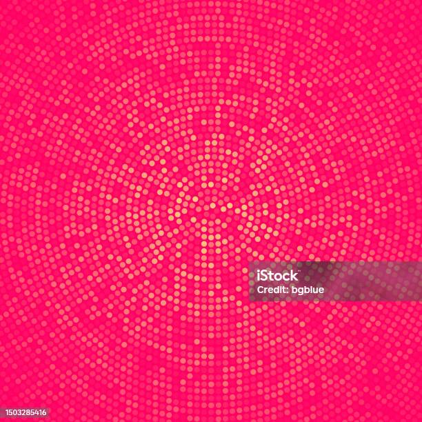 Latar Belakang Halftone Oranye Abstrak Dengan Titiktitik Desain Trendi