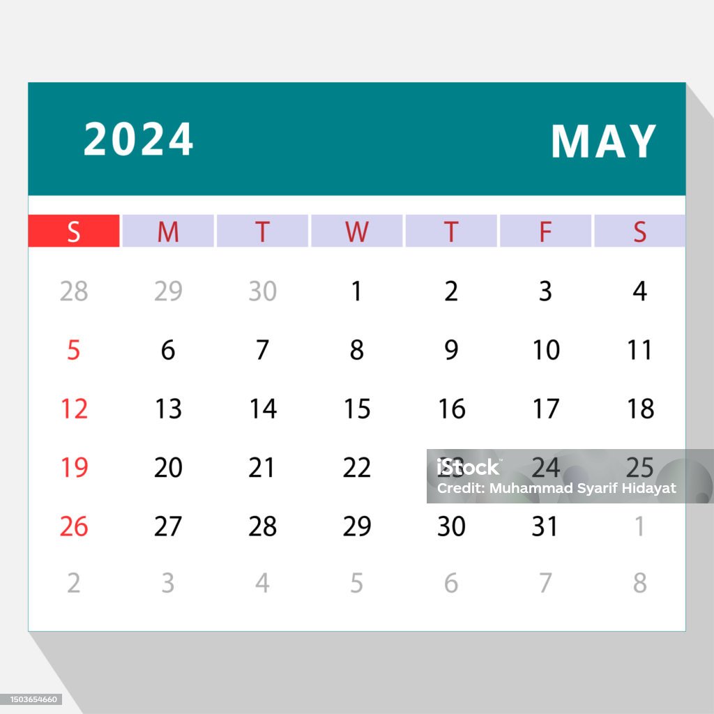 Kalender Mai 2024 Stock Vektor Art und mehr Bilder von 2024 - 2024 ... Kalender Mai 2024 Stock Vektor Art und mehr Bilder von 2024 - 2024 ...