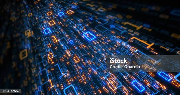 Abstract Binary Code Computer Programming Coding Software Source Code