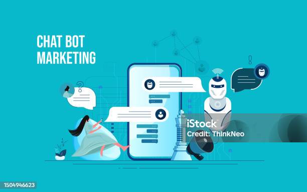 Chatbot Ai Et Concept De Service Client Jeune Homme Parlant Avec Un ... Chatbot Ai Et Concept De Service Client Jeune Homme Parlant Avec Un ...