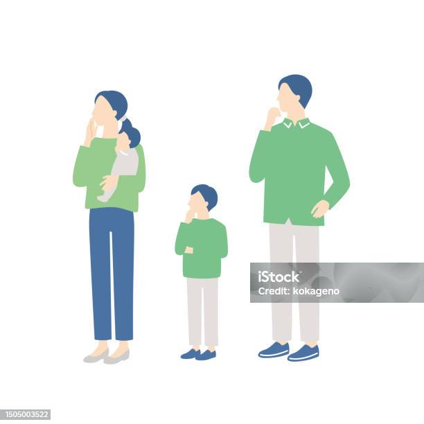 Memikirkan Keluarga Inti Ayah Ibu Anak Lakilaki Dan Bayi Ilustrasi ... Memikirkan Keluarga Inti Ayah Ibu Anak Lakilaki Dan Bayi Ilustrasi ...