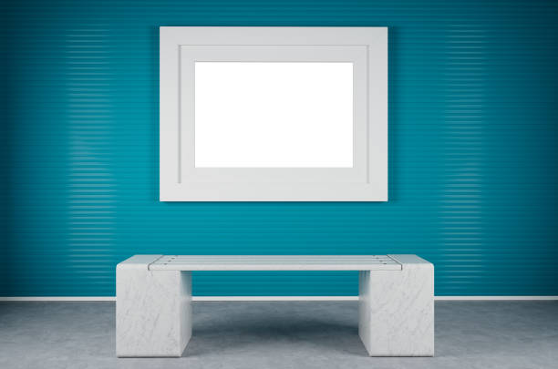 Free Stock Photo of Empty Room With Central Bench | Download Free ...