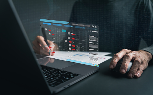 Software Developer Or Programmer Coding Program With Laptop Create Intelligence Innovation