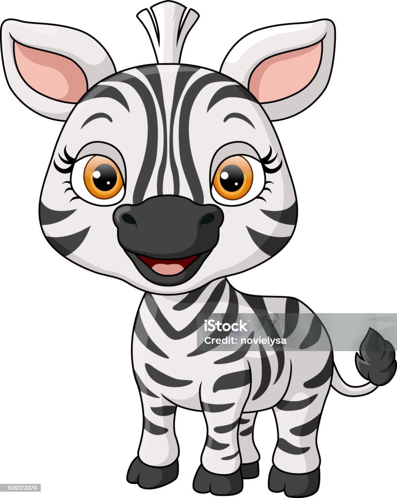 Kartun Zebra Bayi Lucu Dengan Latar Belakang Putih Ilustrasi Stok ... Kartun Zebra Bayi Lucu Dengan Latar Belakang Putih Ilustrasi Stok ...