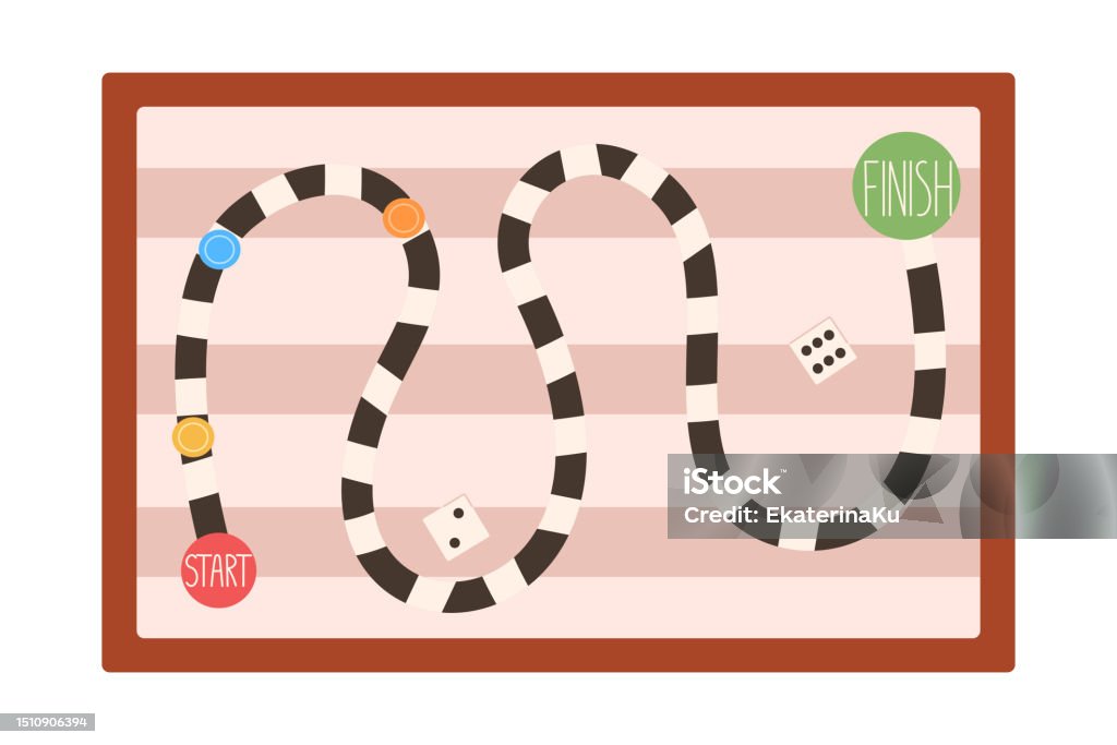 Permainan Papan Dengan Chip Dadu Tangan Orang Tampilan Atas Ilustrasi ... Permainan Papan Dengan Chip Dadu Tangan Orang Tampilan Atas Ilustrasi ...