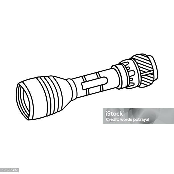 Tangan Digambar Anakanak Menggambar Ilustrasi Vektor Lucu Senter Obor ... Tangan Digambar Anakanak Menggambar Ilustrasi Vektor Lucu Senter Obor ...