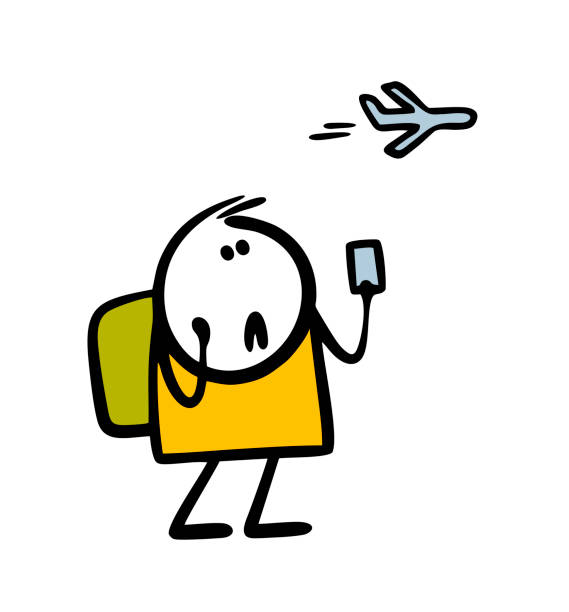 Free clip art "Sad Airplane" by skarg