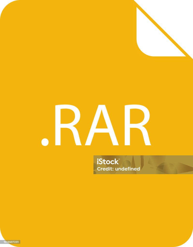 File Format Icons Set Document Types In Flat Style Vector Illustrat