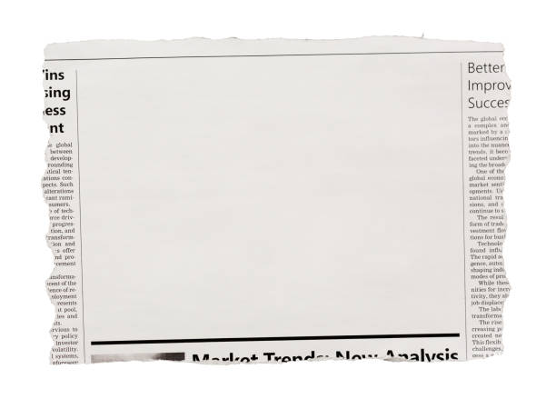 Blank Newspaper Clipping