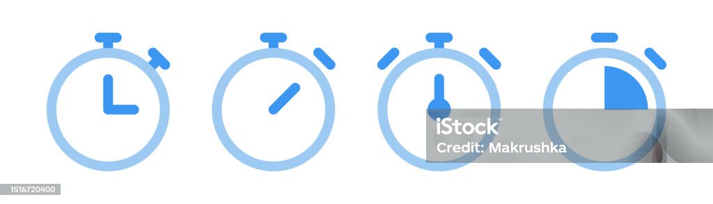 Ikon Stopwatch Diatur Simbol Timer Dalam Flat Ikon Stopwatch Kerangka ... Ikon Stopwatch Diatur Simbol Timer Dalam Flat Ikon Stopwatch Kerangka ...