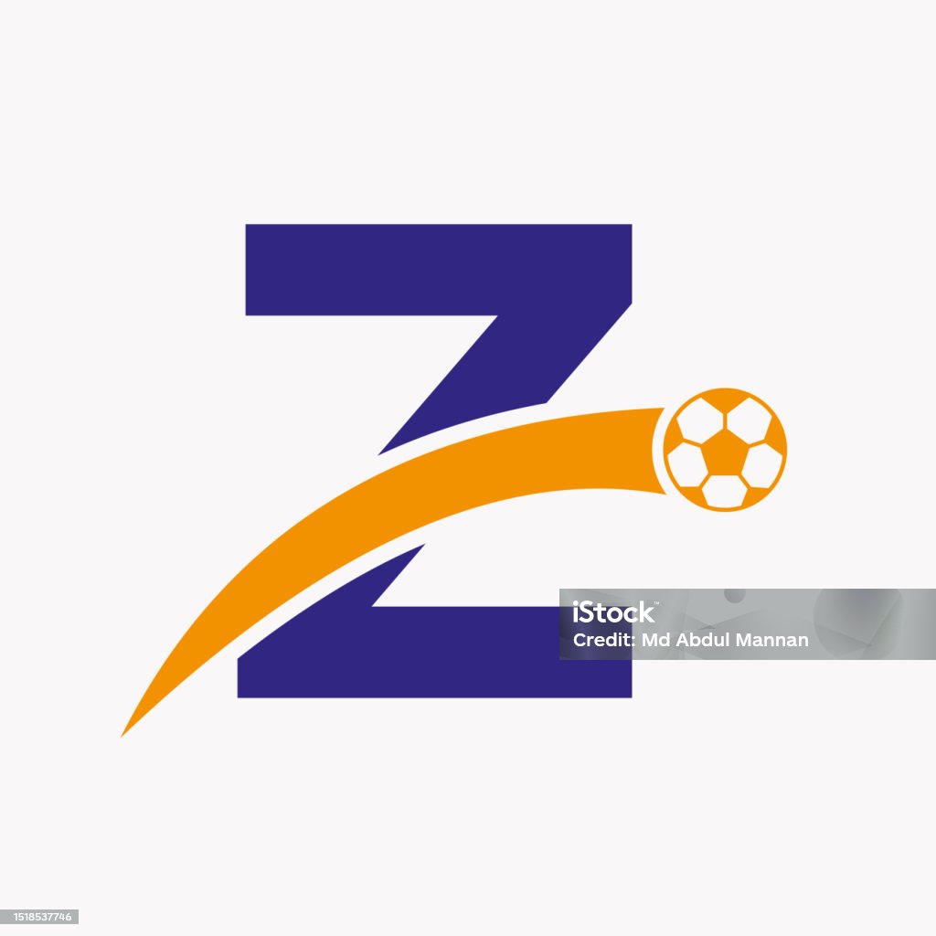 Simbol Sepak Bola Pada Huruf Z Dengan Ikon Sepak Bola Bergerak Template ... Simbol Sepak Bola Pada Huruf Z Dengan Ikon Sepak Bola Bergerak Template ...