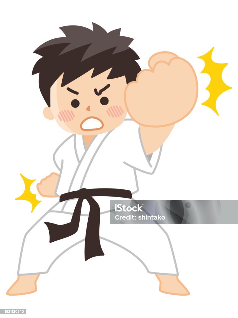 Pria Pejuang Karate Seni Bela Diri Kegiatan Ekstrakurikuler Ilustrasi ... Pria Pejuang Karate Seni Bela Diri Kegiatan Ekstrakurikuler Ilustrasi ...