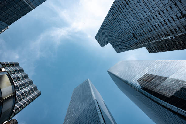 Free picture: buildings, complex, skyscrapers, high, perspective ...