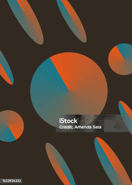 Minimalistic And Abstract Illustration Poster Design Wallpaper Stock