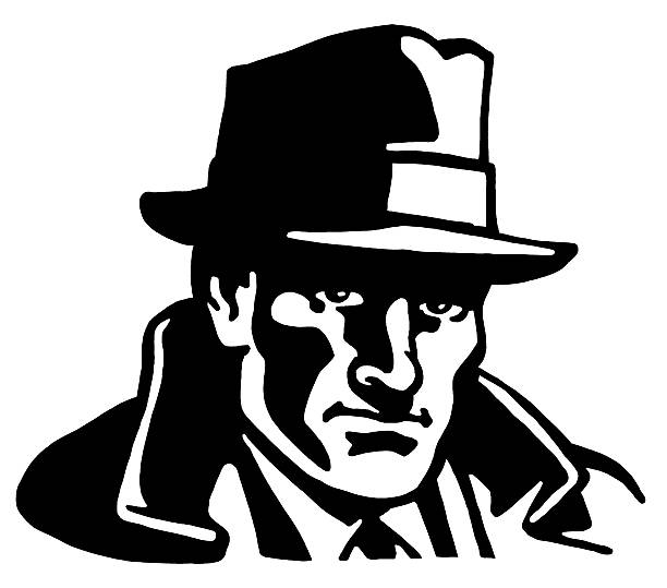 20 Man Fedora Shadow Stock Illustrations Royalty Free Vector Graphics