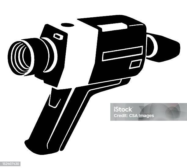 Vintage 8mm Video Camera向量圖形及更多復古風格圖片 復古風格 照相機 舊式 Istock