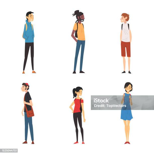 Ilustración de Diversos Estudiantes Universitarios O Universitarios ... Ilustración de Diversos Estudiantes Universitarios O Universitarios ...