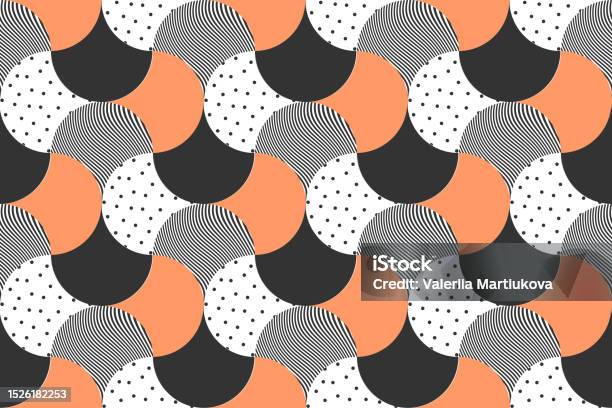 Seamless Geometric Vintage Pattern Abstract Retro Background Design