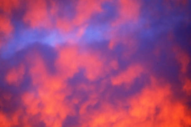Free Stock Photo of Dramatic blue sky with red tinged clouds | Download ...