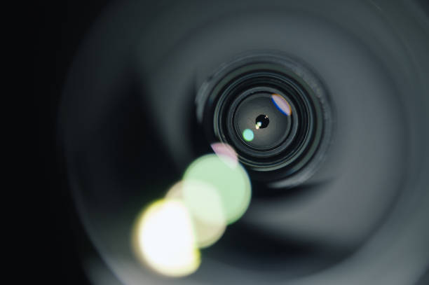 Free Stock Photo of Close-up of a camera lens reflections | Download ...