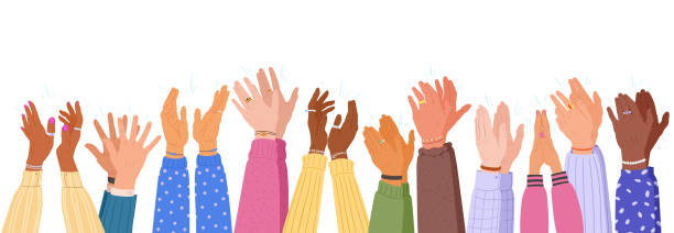Free Stock Photo of Overhead view of hands clapping | Download Free ...