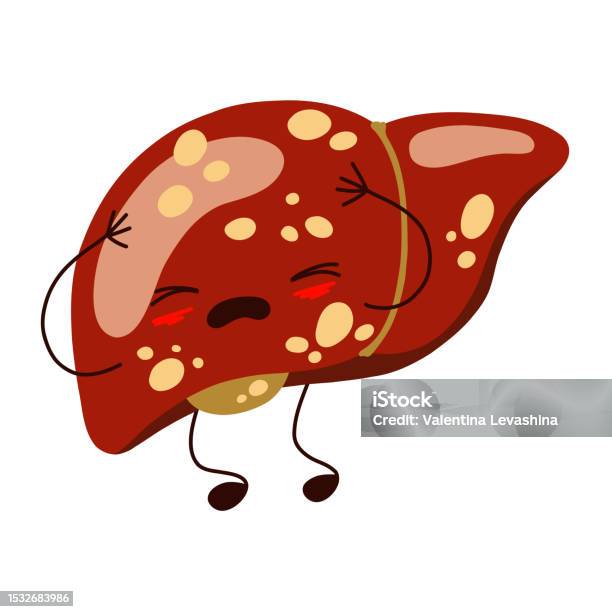 Liver Cartoon Character Unhealthy Rash Spots Disease Liver Disease ... Liver Cartoon Character Unhealthy Rash Spots Disease Liver Disease ...