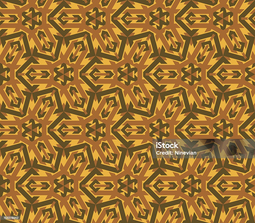 Ethnic Modern Geometric Seamless Pattern Ornament Background Stock