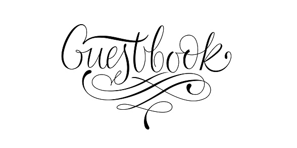 Livre Dor Lettrage Au Pinceau Dessiné À La Main Écriture À Lencre Dans