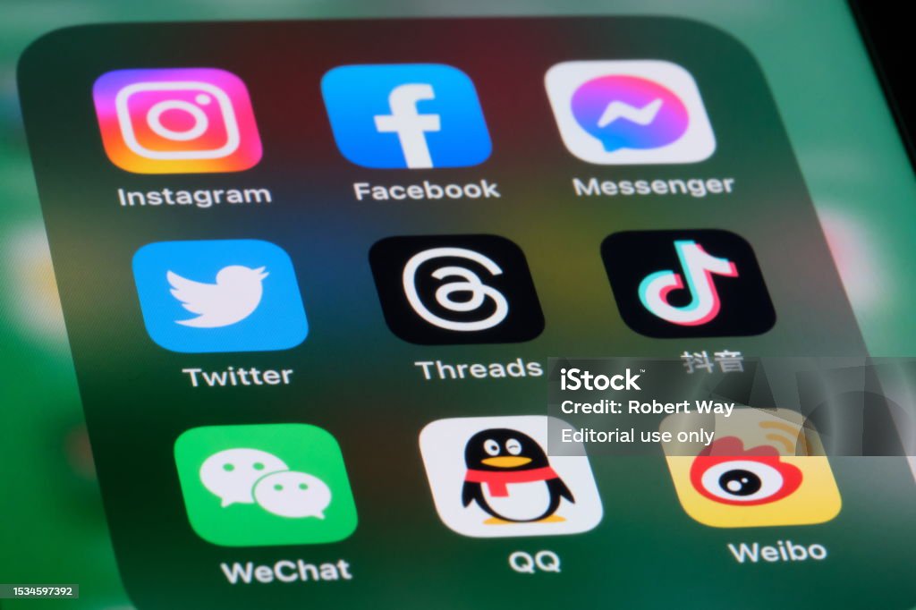 Threads Twitter Instagram Facebook Wechat Tencent Qq Messenger Tiktok