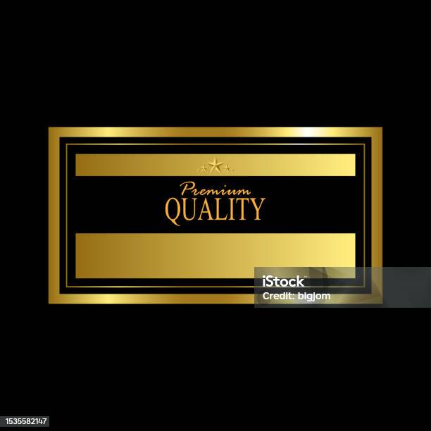Label Lencana Emas Premium Mewah Kualitas Premium Ilustrasi Vektor ... Label Lencana Emas Premium Mewah Kualitas Premium Ilustrasi Vektor ...