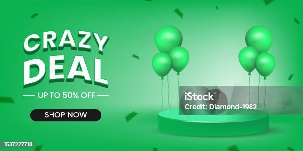 Crazy Deal Vector Banner Illustration Stock Illustration - Download ... Crazy Deal Vector Banner Illustration Stock Illustration - Download ...