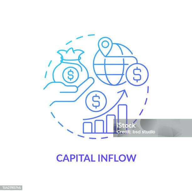 Linear Capital Inflow Icon Fdi Concept Stock Illustration - Download ... Linear Capital Inflow Icon Fdi Concept Stock Illustration - Download ...