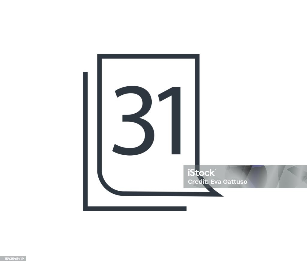 Isolated Date Symbol Stock Illustration Download Image Now Abstract Black Color Business