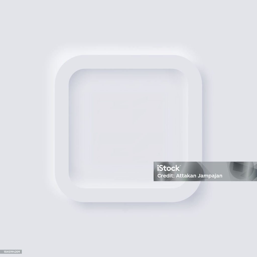 Blanc Neumorphisme Soft Ui Design Pour La Conception Web Application Ui