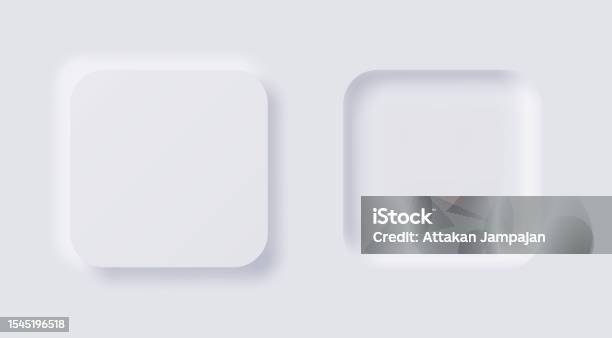 Blanc Neumorphisme Soft Ui Design Pour La Conception Web Application Ui