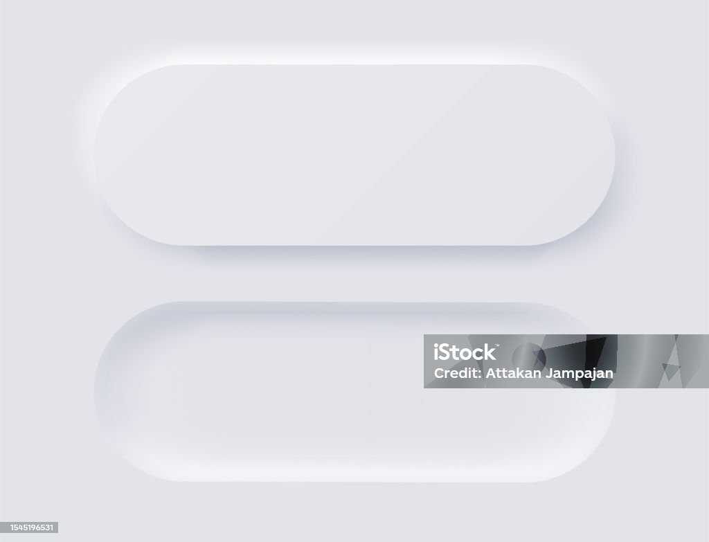 Blanc Neumorphisme Soft Ui Design Pour La Conception Web Application Ui
