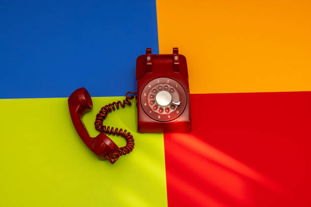 Free Stock Photo of Red Telephone With Cord | Download Free Images and ...