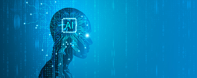 Ai Kecerdasan Buatan Otak Digital Ai Wajah Manusia Dengan Pola Sirkuit ... Ai Kecerdasan Buatan Otak Digital Ai Wajah Manusia Dengan Pola Sirkuit ...